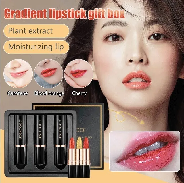ECOOL Rainbow Carotene Color Changing Lip Balm Moisturizing Lipstick ...