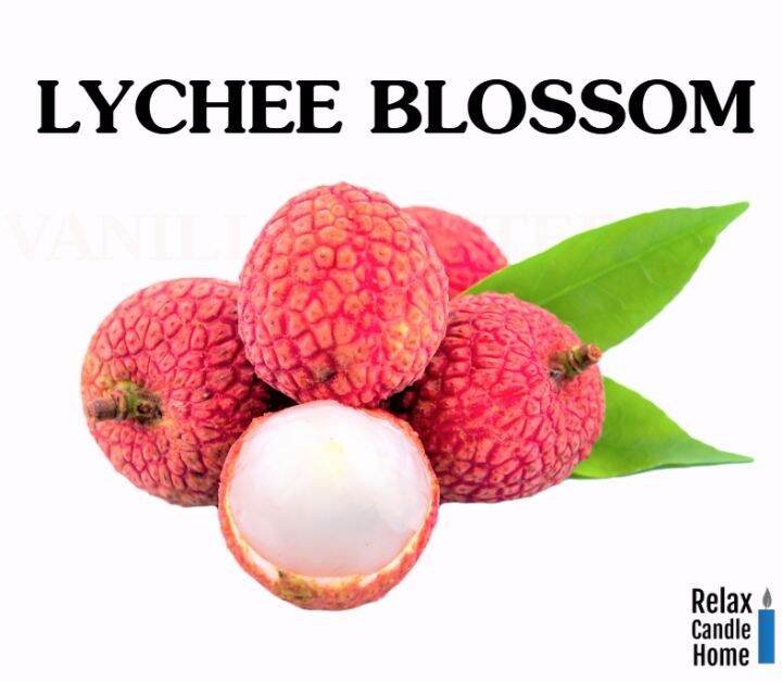 หัวน้ำหอมเกรดพรีเมียม Lychee Blossom Fragrance oil สำหรับเทียนเเละ ...