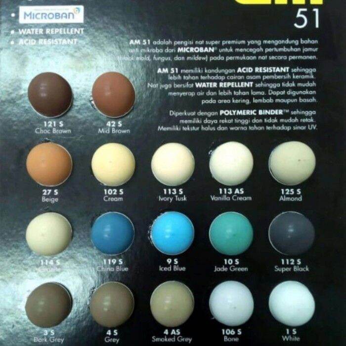 Am nat 51,nat keramik am 51 | Lazada Indonesia