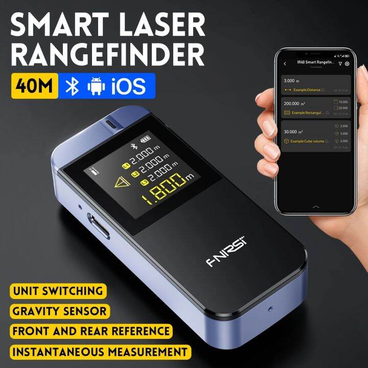 FNIRSI IR40 Laser pengintai cerdas pita pengukur 40M pengukur jarak ... FNIRSI IR40 Laser pengintai cerdas pita pengukur 40M pengukur jarak ...