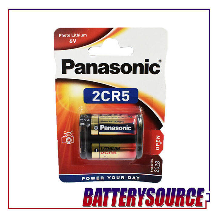 Camera battery 2CR5 6V PHOTOLITHIUM 2CR5-BP-PAN | Lazada PH