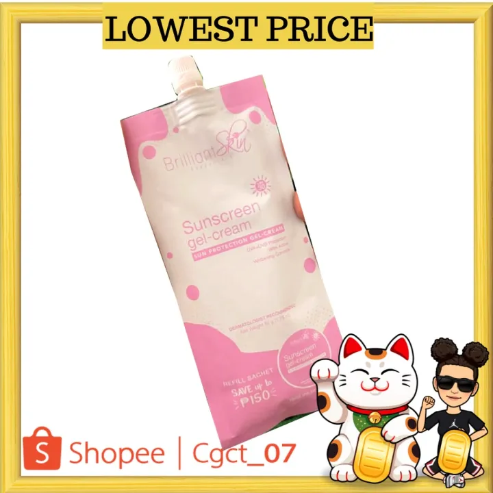 PINKISH Brilliant Skin Essentials Pinkish Glow Effect Sunscreen ...