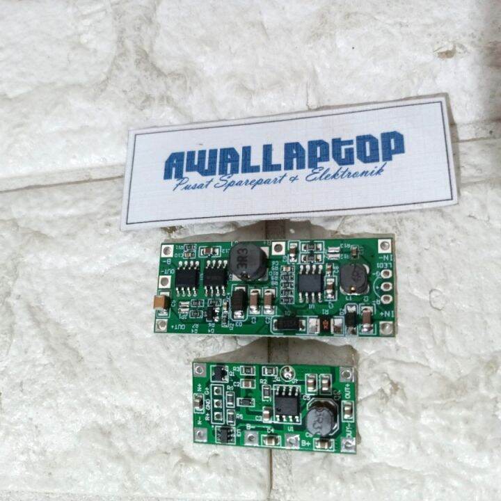 modul ups mini 5v 12v 1A baterai 3.7v to 5v 12volt router | Lazada Indonesia