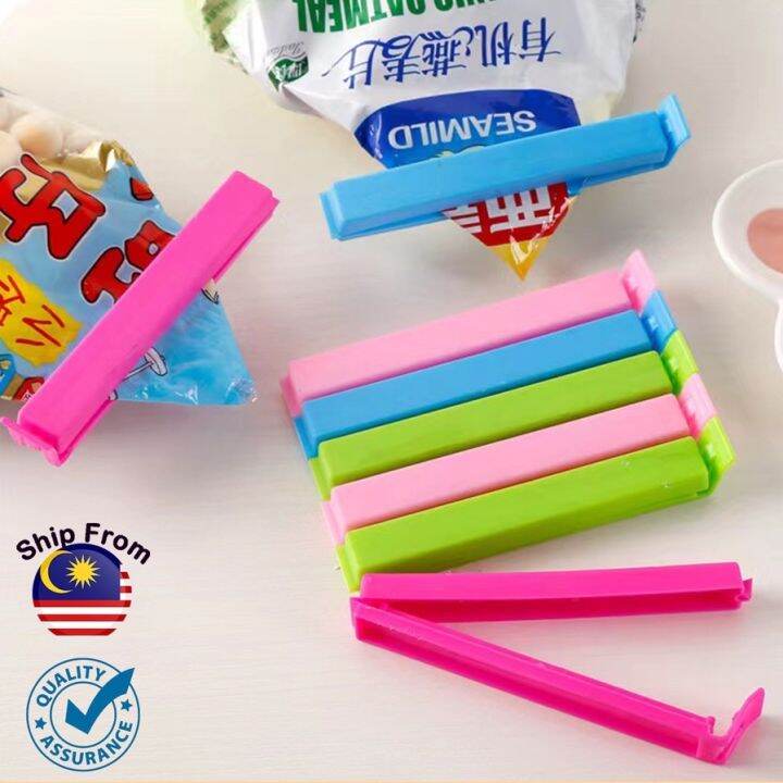 Klip Penyepit Plastik FOOD CLIP Portable Storage Food Snack Seal ...