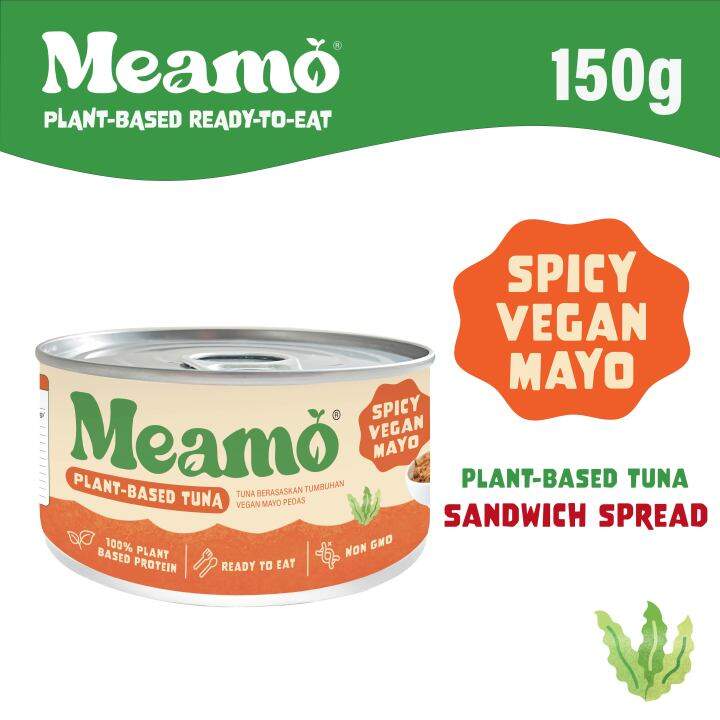 Meamo Plant-Based Tuna Spicy Vegan Mayo 150g | Lazada