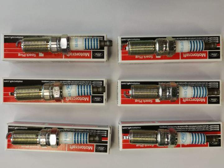 Ford Motorcraft Spark Plug Set ( 6 pcs ) - PLATINUM - for Ford Explorer 3.5L 2013-2019 PN# SP589 ...