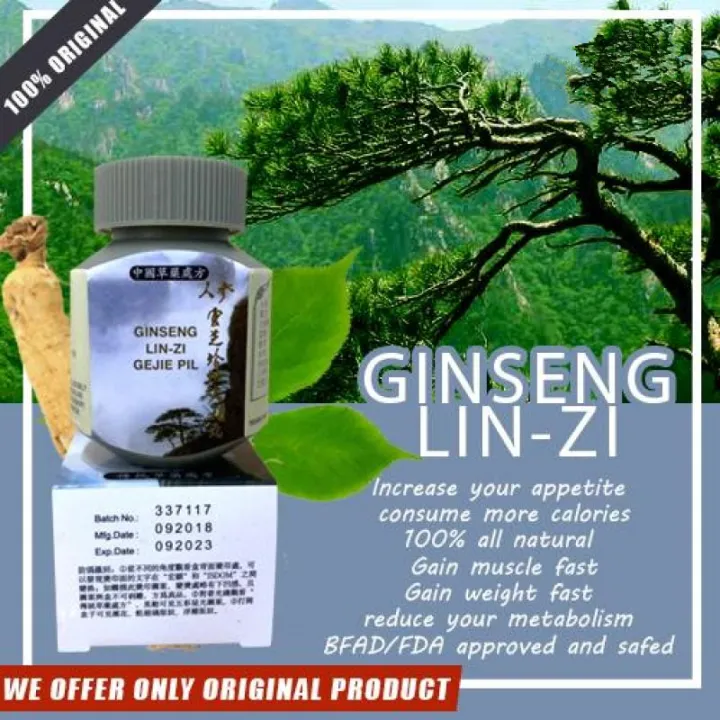 ORIGINAL Ginseng Lin-Zi Gejie Pil 30s | Lazada PH