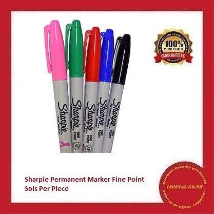 Sharpie Permanent Marker Fine Point BlackBlueRedpink Sold Per Piece♠ ...