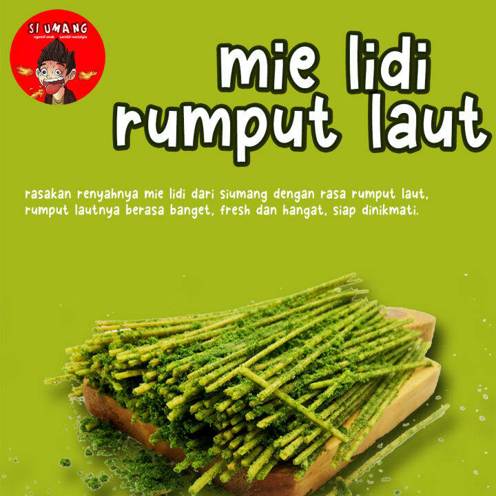 Mie lidi Si Umang Pouch Rumput Laut | Lazada Indonesia