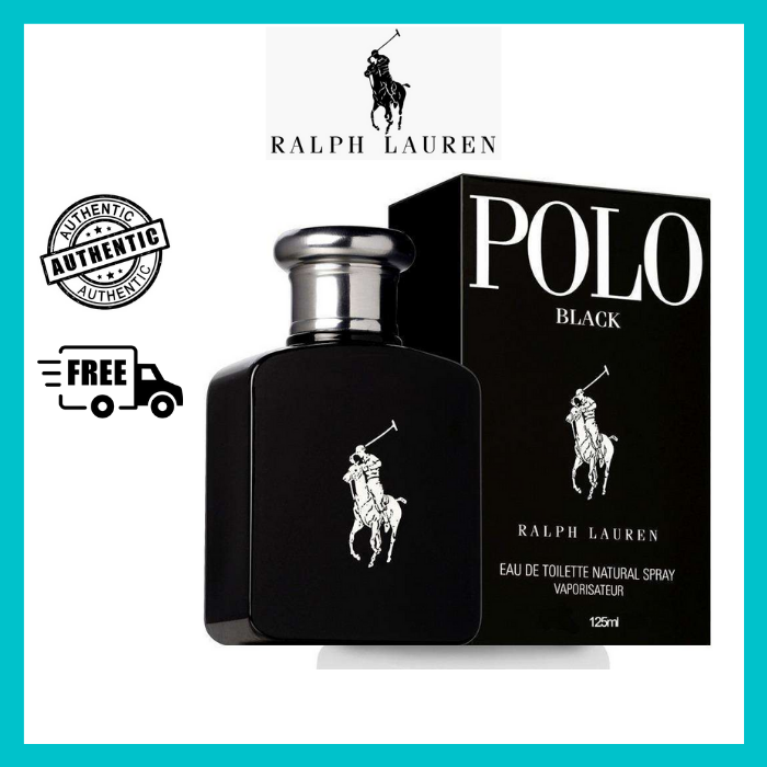 Polo Black Eau de Toilette for Men 125ml Oil Based Perfumes long ...