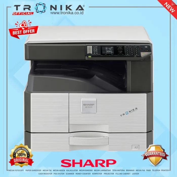 MESIN FOTOCOPY A3 SHARP AR-7024 ORIGINAL GARANSI RESMI | Lazada Indonesia