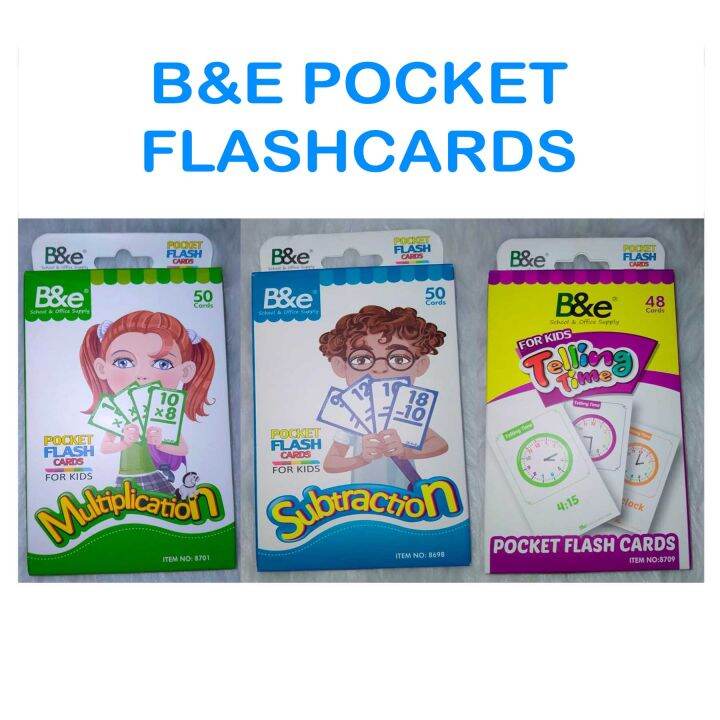 POCKET FLASHCARDS FOR KIDS | Lazada PH