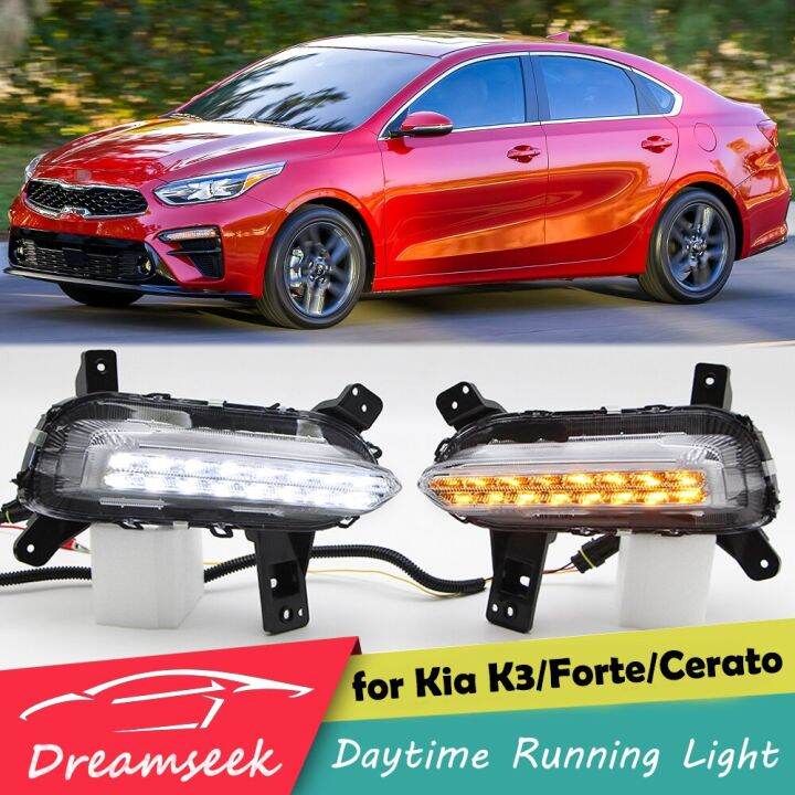 For Kia K3 / Forte / Cerato 2019 2020 2021 LED Daytime Running Light ...
