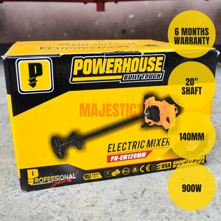 POWERHOUSE ELECTRIC MIXER w/ 20" Shaft 1100W | Lazada PH