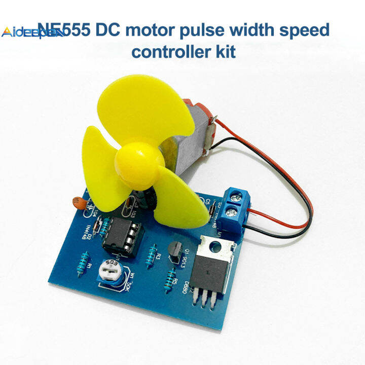 Aideepen DIY Kits NE555 DC Motor Speed Controller PWM Variable Speed ... Aideepen DIY Kits NE555 DC Motor Speed Controller PWM Variable Speed ...