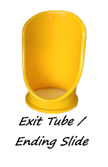 Exit Round Tube / Ending Tube / Ending Tube Slide Parts (Playground ...