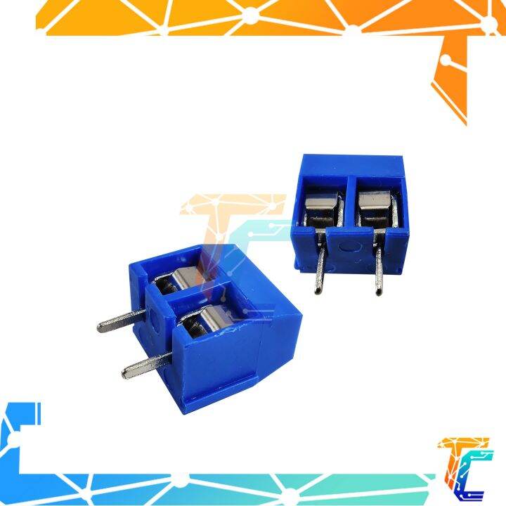 2pcs 2 Pin Terminal Block KF301-2P 2 Pin Plug-in Screw Terminal Block ...