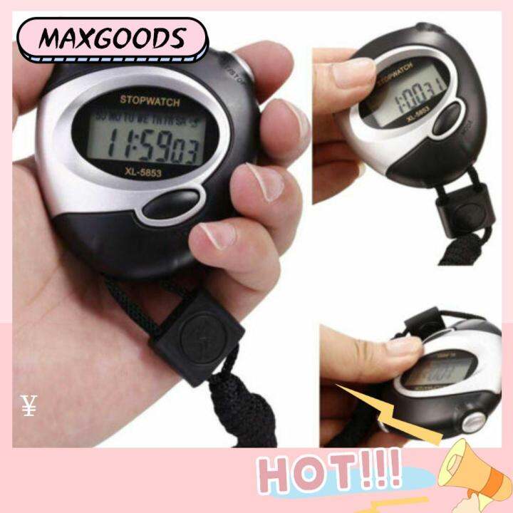MAXG Portable Alarm Counter Referee Timer Handheld Sports Stopwatch ... MAXG Portable Alarm Counter Referee Timer Handheld Sports Stopwatch ...