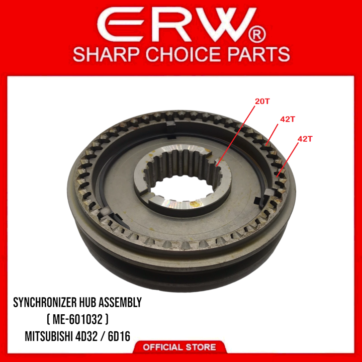 SYNCHRONIZER HUB ASSEMBLY Replacement part no:.( ME-601032 ) MITSUBISHI ...