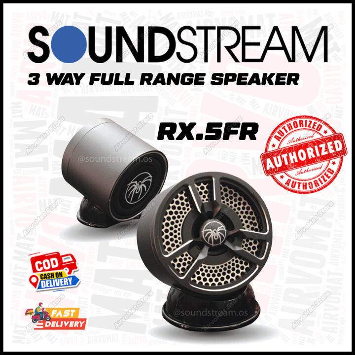 100% Original SOUNDSTREAM 3 WAY: Full Range Speaker RX.5FR Sound Stream ...