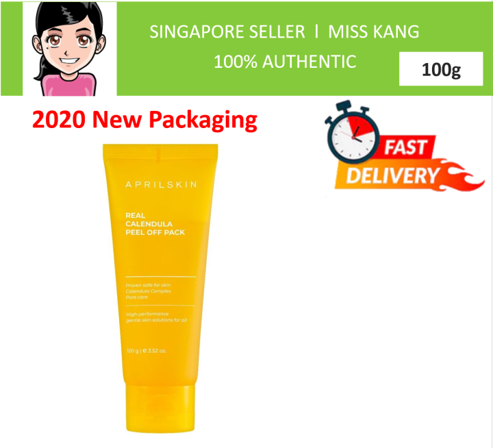 [APRILSKIN] REAL CALENDULA PEEL OFF PACK (100g) | Lazada Singapore