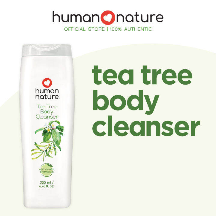 Human Nature Tea Tree Body Cleanser 200ml | Lazada PH