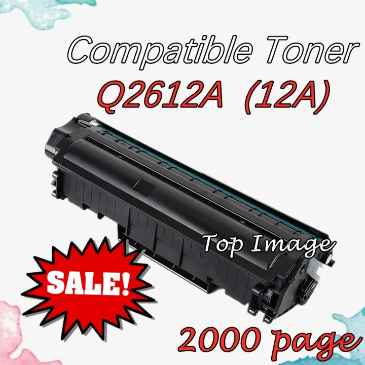 【Ready Stock】 HP Q2612A 2612A 2612 12A Black Compatible Toner Cartridge for hp 1020 mono printer ...