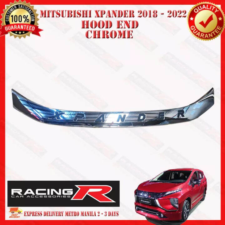 Mitsubishi Xpander 2018 to 2022 OEM Hood End Hood Lip Hood Guard Chrome ...