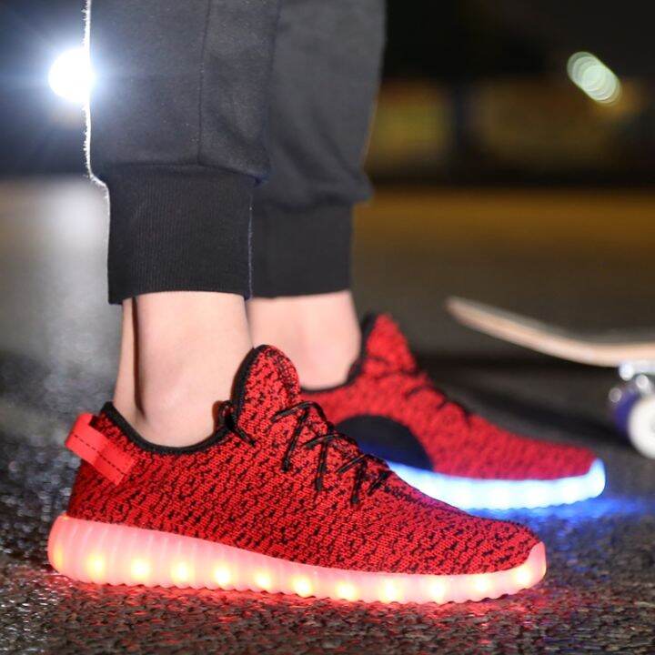 Cyou LED Light-up Shoes for Adults New Fashion Colorful Luminous Shoes ...