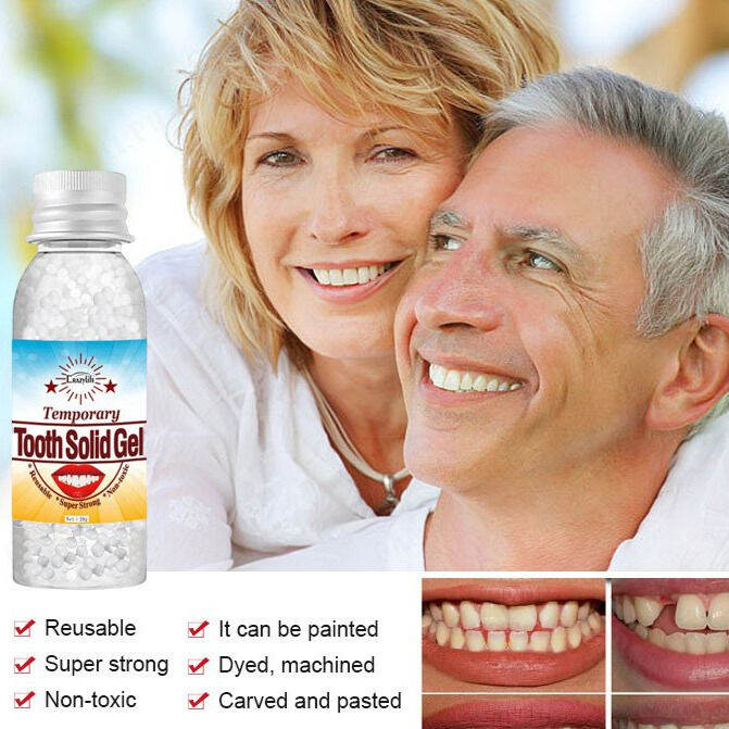 Ezey Oral Care Denture Finishing Epoxy Dental Adhesive for Solid ...