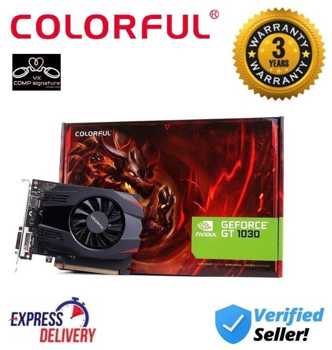Colorful GT1030 2G V3-V GDDR5 graphic card | Lazada