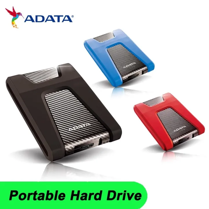 ADATA HD650 External Portable Hard Drive 2TB 4TB 5TB Computer Office Storage Drive USB 3.2 1TB ...