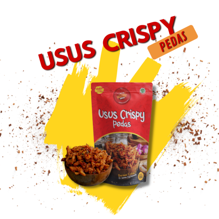 USUS CRISPY PEDAS 100 Gr | Lazada Indonesia
