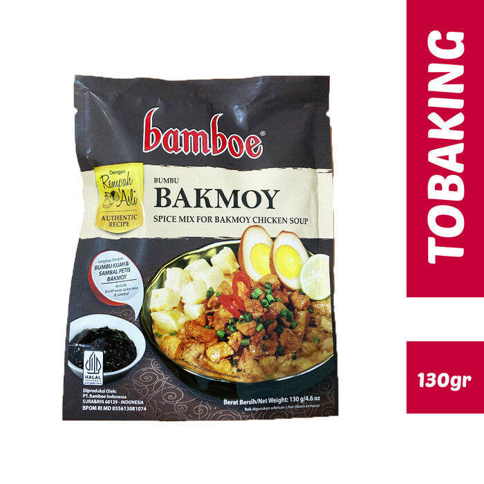 Bamboe Bakmoy 130gr Bamboe Premium Bumbu Instan | Lazada Indonesia