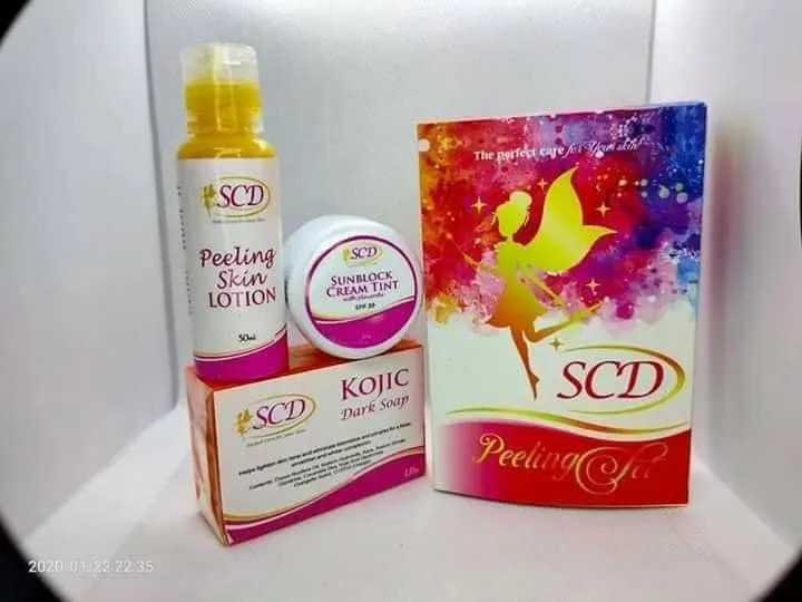 SCD PEELING LOTION SET | Lazada PH