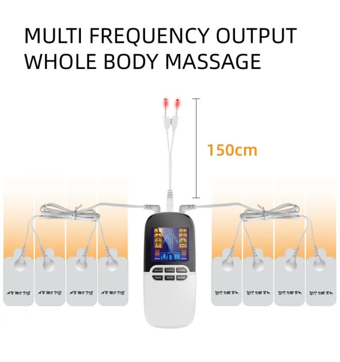 Rechargeable Electric Pulse Acupuncture Kneading Scrapping Rub Therapy ...