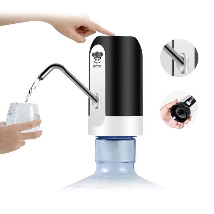 Pompa Air Galon Elektrik Rechargeable GOTO HARDWARE | Lazada Indonesia