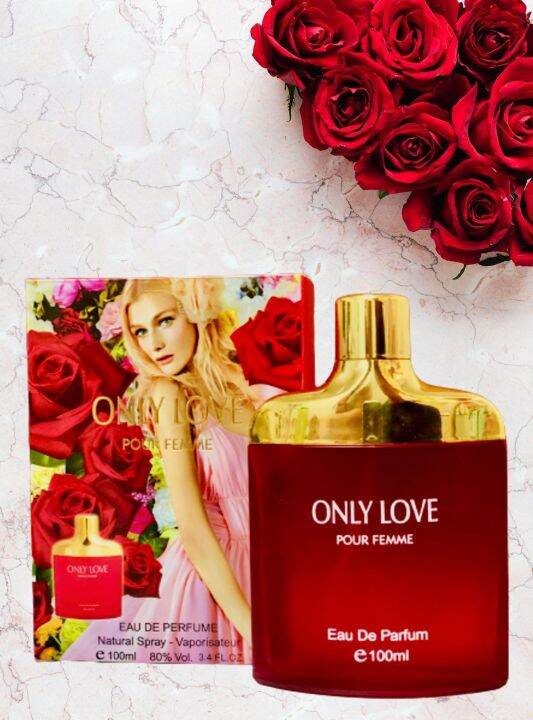Authentic Singapore Perfume Only Love Pour Femme 100ml | Lazada PH