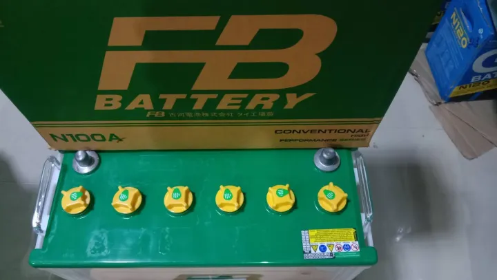 FB BATTERY รุ่น95E41 -รุ่นN100A ขนาดยาว 41กว้าง18 สูง25เซนติเมตร ไม่ ...