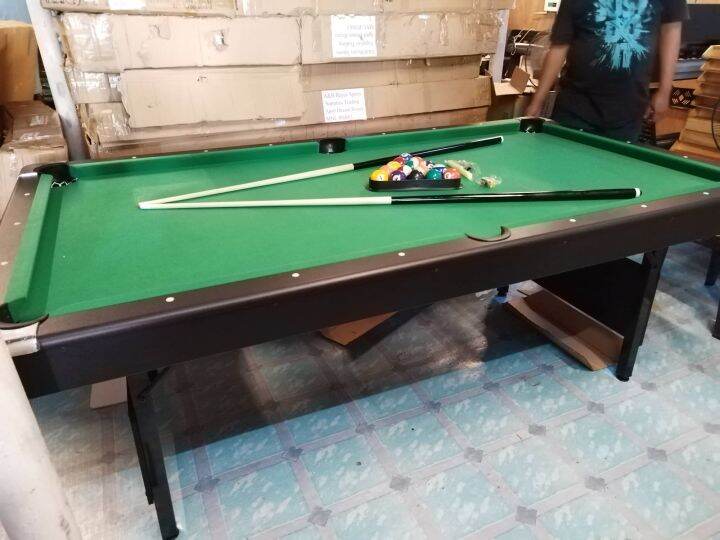 1 SET 3X6 FT FOLDABLE IMPORTED BILLIARD TABLE/LAMESA NG BILYARAN ...