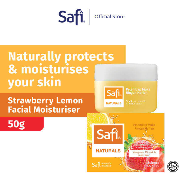 SAFI Naturals Oil Control & Brightening Facial Moisturiser 50g ...