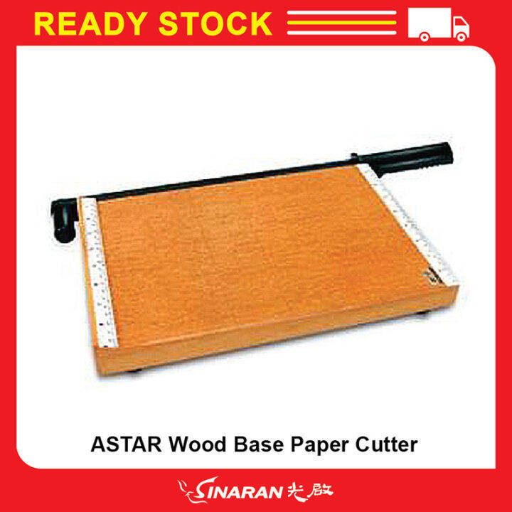 Astar Paper Cutter Wooden Base | Lazada