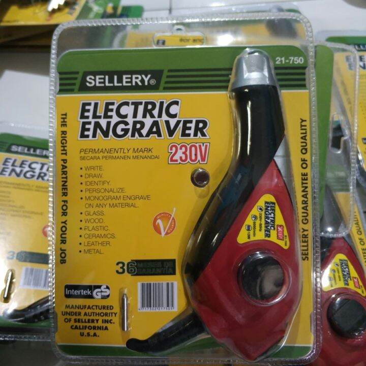 Mesin Grafir atau Alat Ukir Electric Engraver Sellery ORIGINAL | Lazada ...