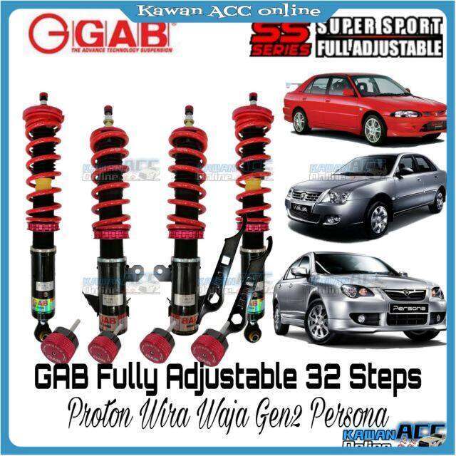GAB SS-Series 32 Steps Fully High Low Soft Hard For Proton Wira Waja ...