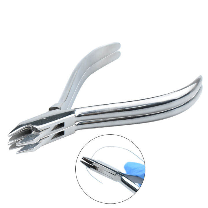 Dental straightening of teeth Three Jaw Plier Three-Prong Forcep for ...