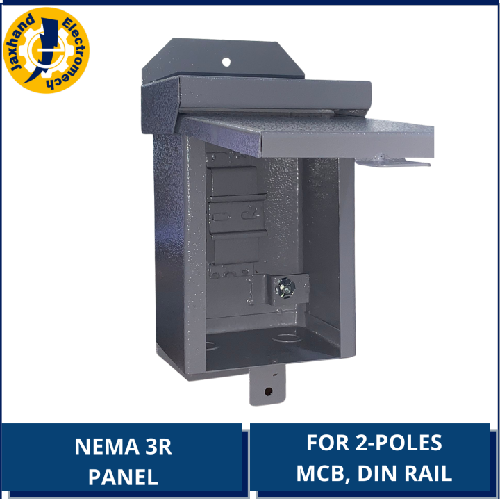 9pcs Nema 3R Panel Enclosure with Breaker 10A-40A, 2P, MCB Din Rail Type | Lazada PH