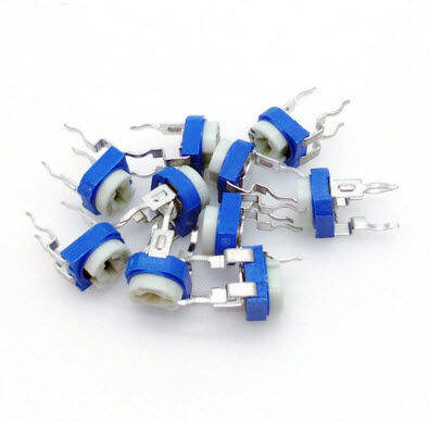 (10ชิ้น)VR เกือกม้า 1K ohm 102 Trim Pot Trimmer Potentiometer (RM065 ...