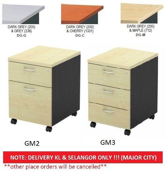 GM2 GM3 Mobile Pedestal Drawer | Lazada