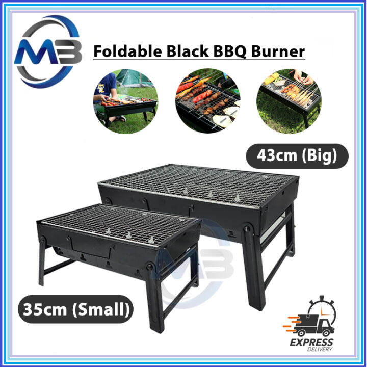 Mini Portable Foldable BBQ Grill Outdoor Fuel Charcoal Picnic Barbecue ...