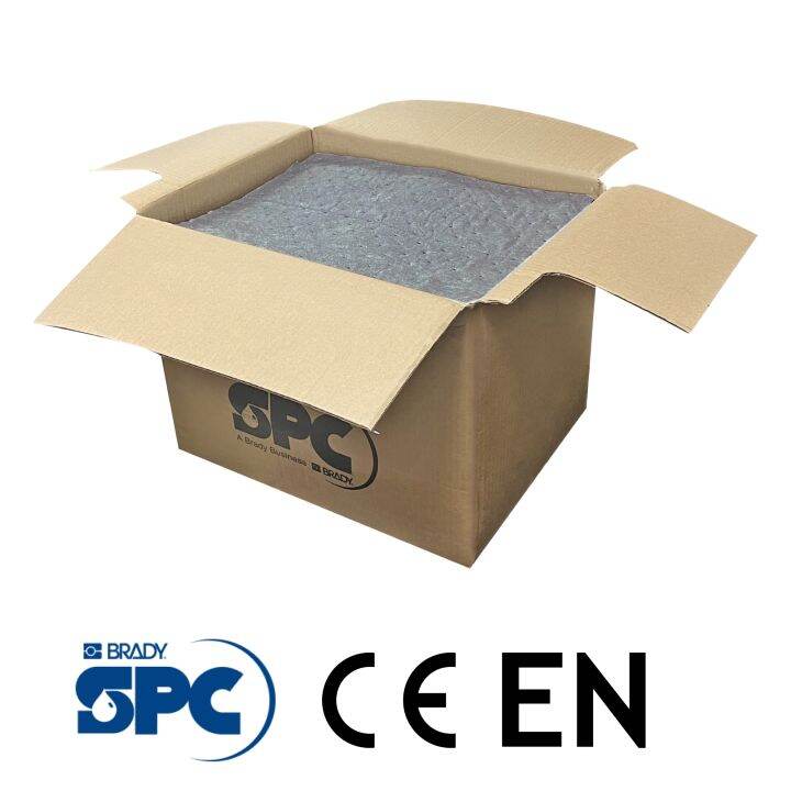 วัสดุดูดซับสารเคมีเหลวSPC MRO Plus® สีเทา ยี่ห้อ BRADY รุ่น MRO100 (100 ...